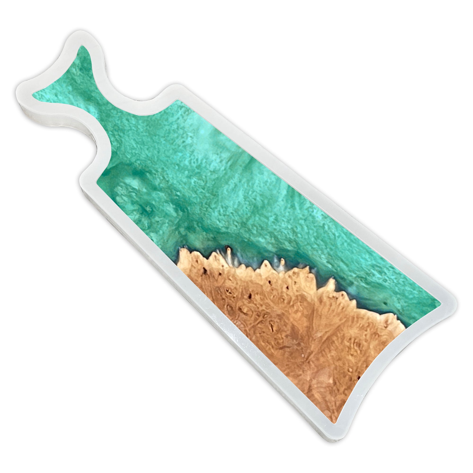 17.6x6.25x1" Small Fishtail Charcuterie Board Silicone Mold - Serving ...