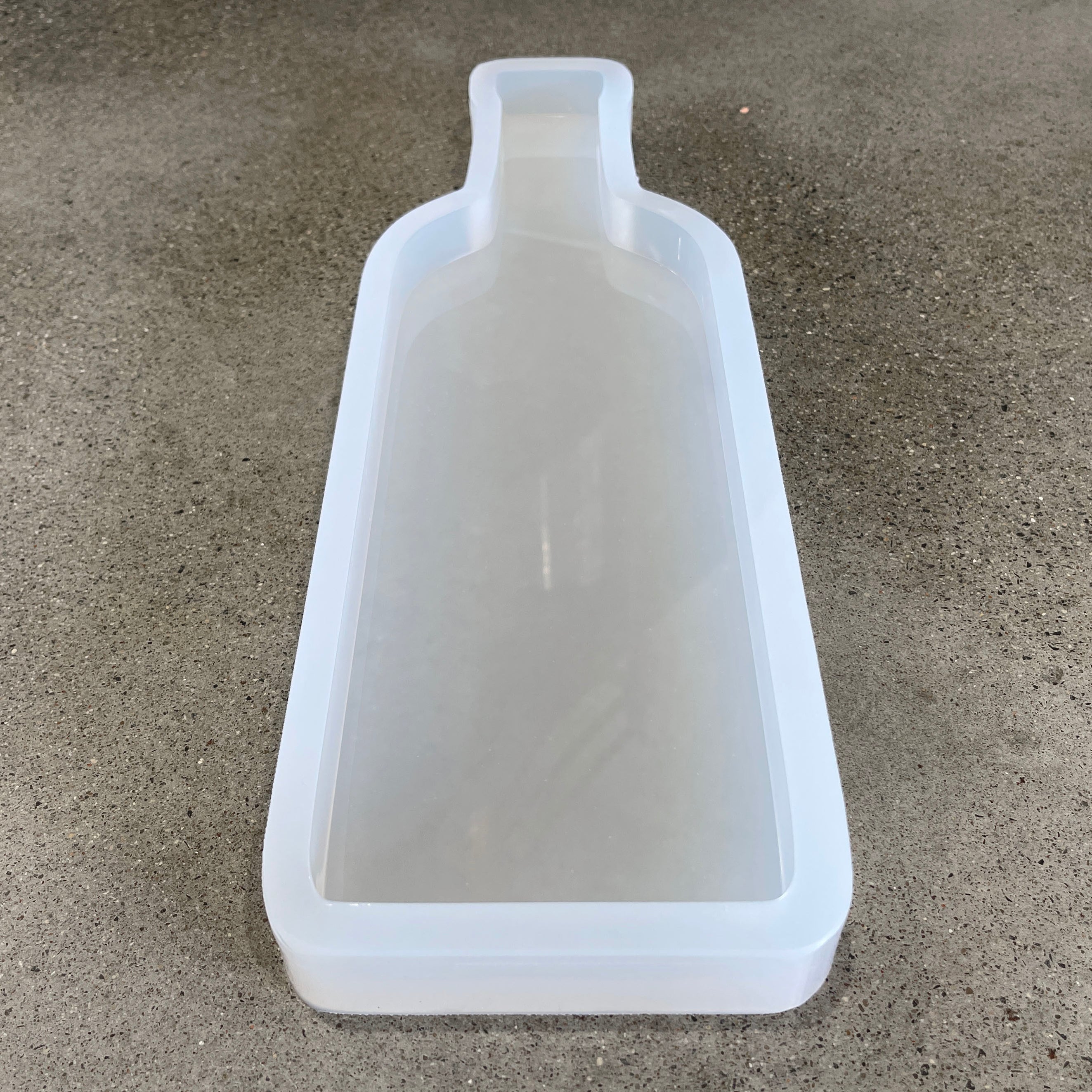 18x5x1" Wine Bottle Shaped Cheese Board Silicone Mold - Serving Board — Crafted Elements
