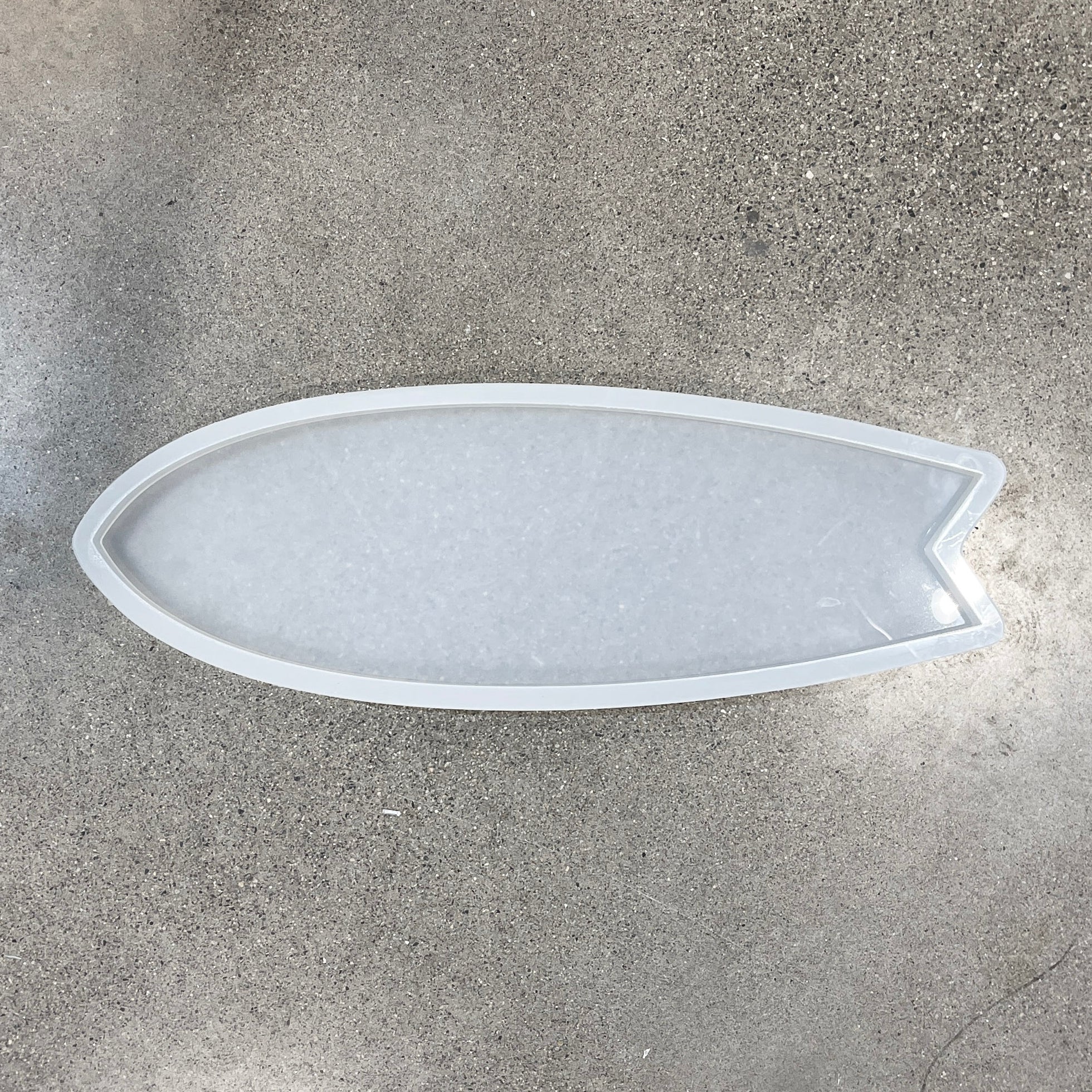 24x7.7x1" Large Fishtail Surfboard Silicone Mold For Epoxy Resin ...
