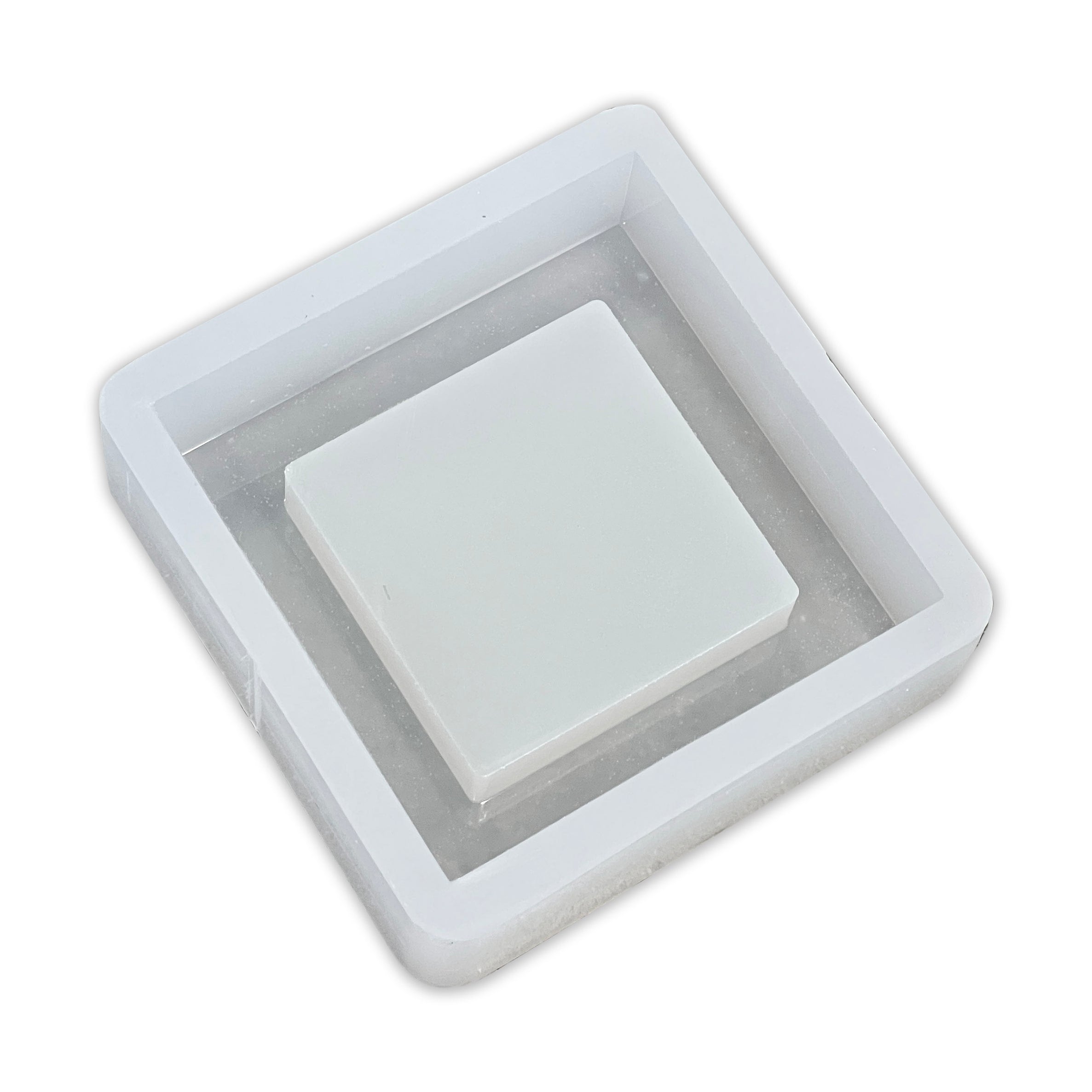 6x6x2" Deep Tray Silicone Mold For Epoxy Resin - 1" Deep Dish Mold ...