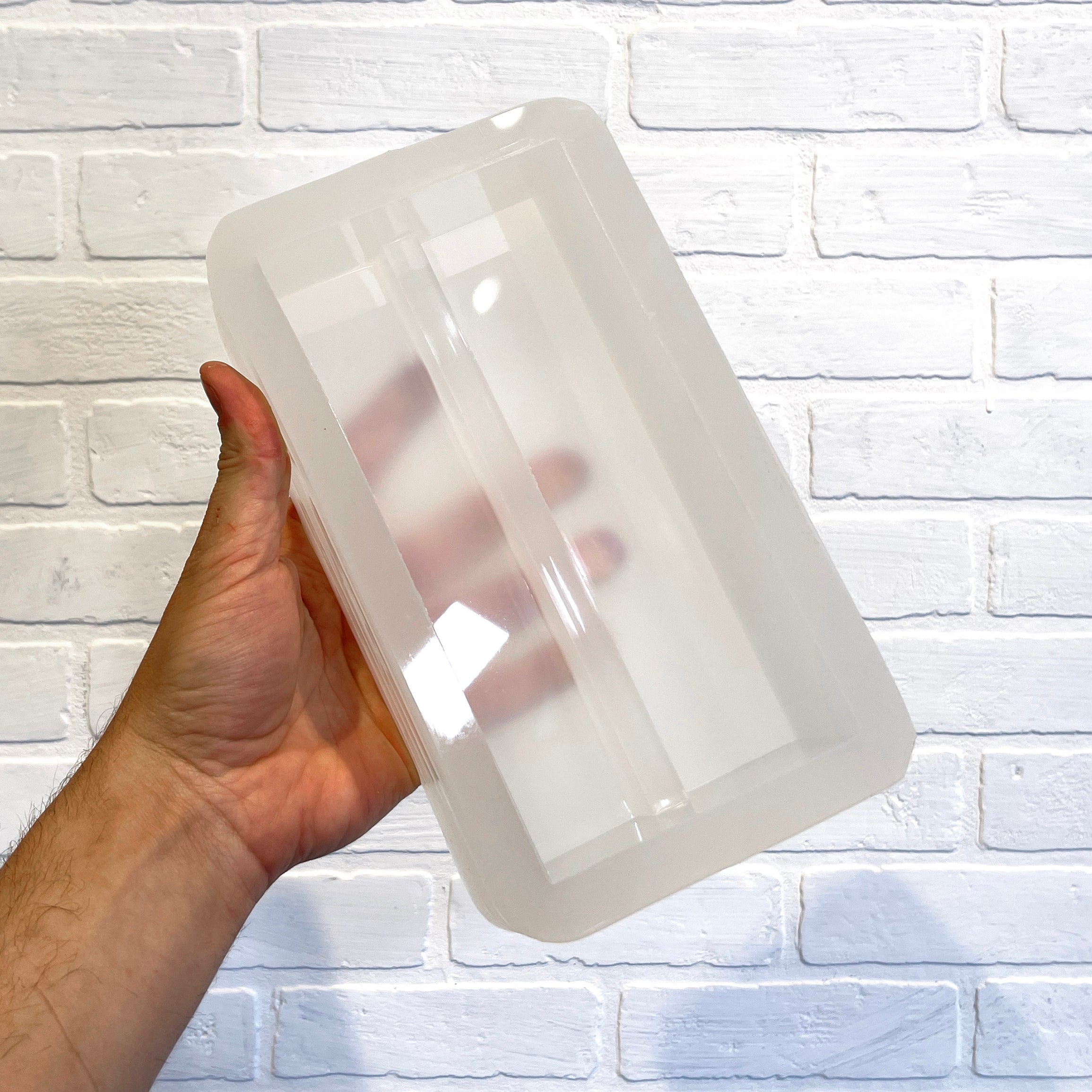 8x4x2" Block Stand Mold For Epoxy Resin - iPad Tablet Holder Mold ...