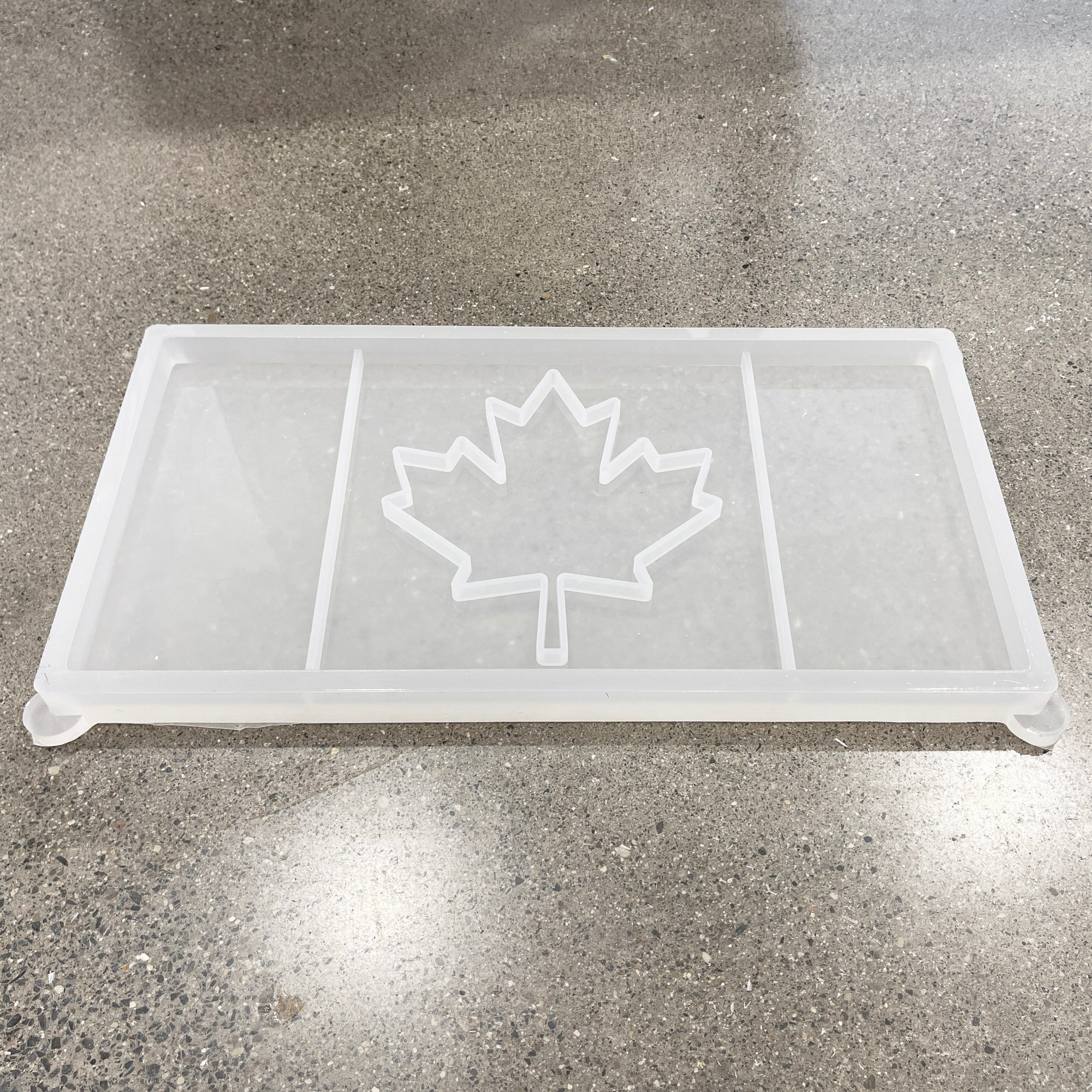 Canadian Flag Mold - 16x8x0.75" - Canada Silicone Mold – Crafted Elements