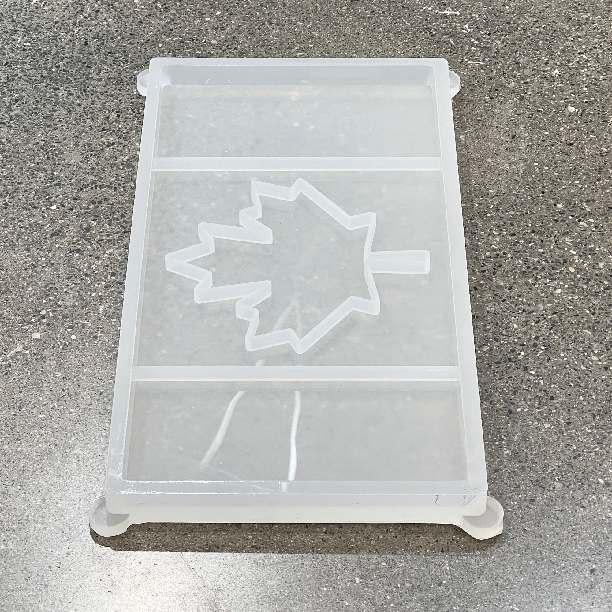 Canadian Flag Mold - 16x8x0.75" - Canada Silicone Mold – Crafted Elements