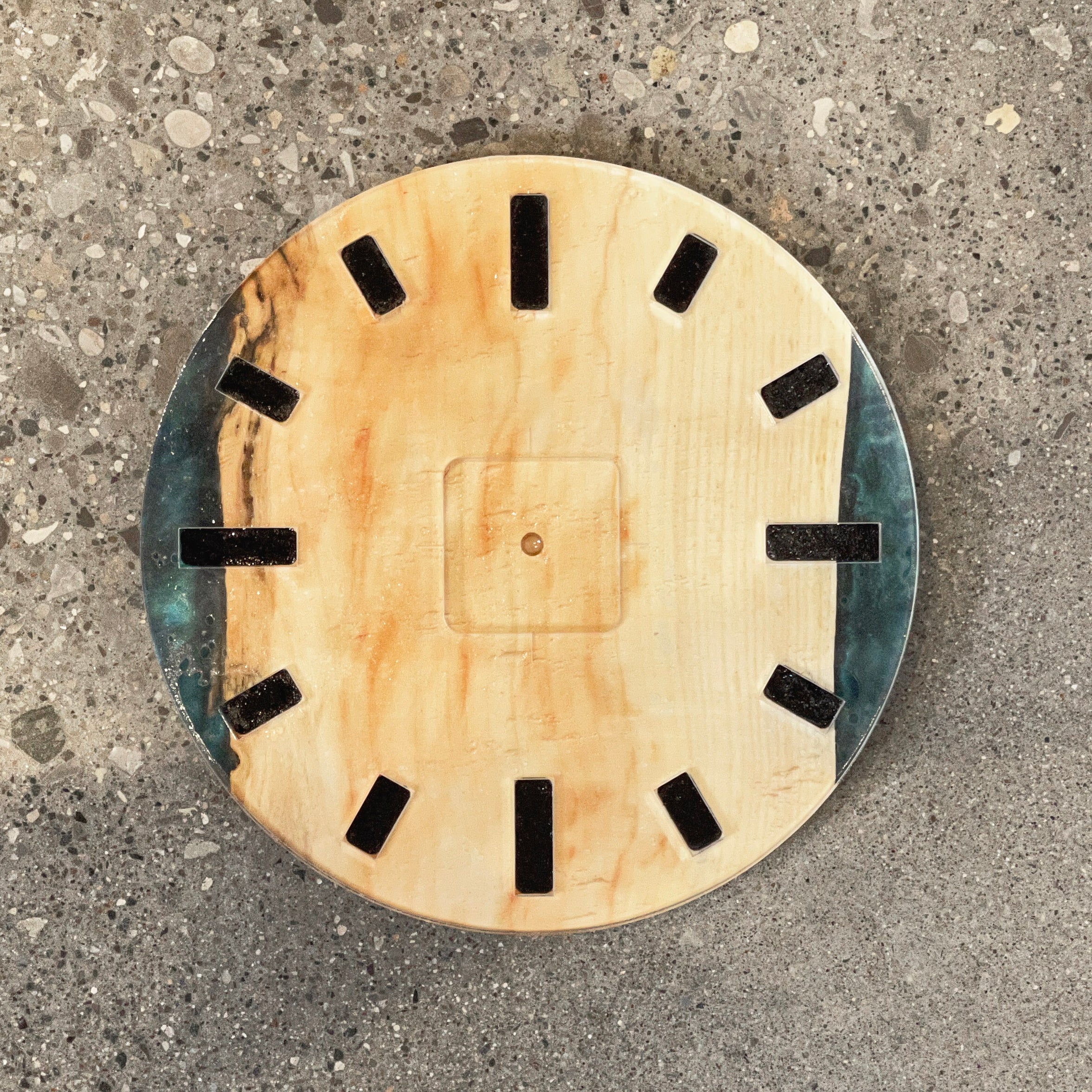 10" Circle + Clock Dials Style 2 Acrylic Router Template — Crafted Elements