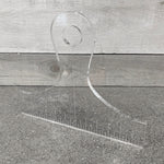 Classic Handle 2 Acrylic Router Template — Crafted Elements