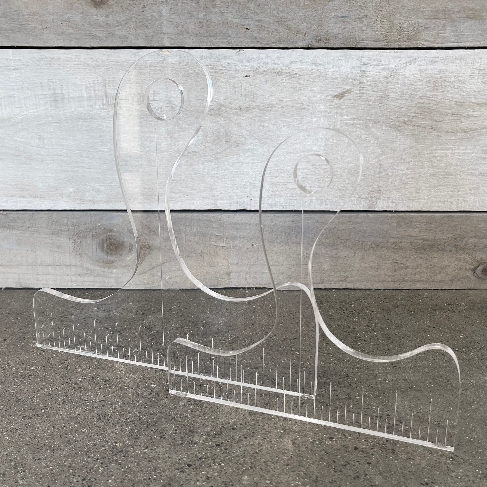 Free Flow Handle Acrylic Router Template – Crafted Elements