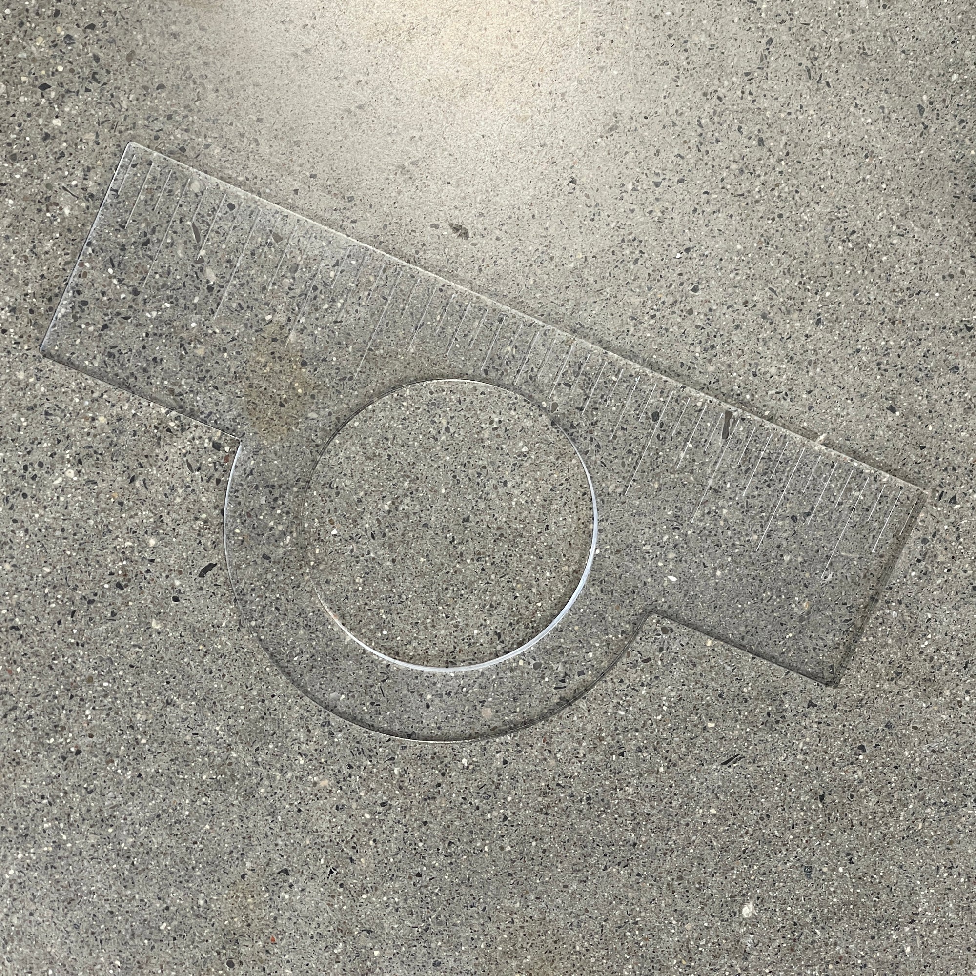 Round Grip Handle Acrylic Router Template – Crafted Elements