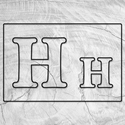 Dual 3" and 5" Letter Acrylic Router Template - Alphabet Inlay Templat ...