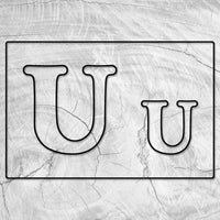 Dual 3" and 5" Letter Acrylic Router Template - Alphabet Inlay Templat ...