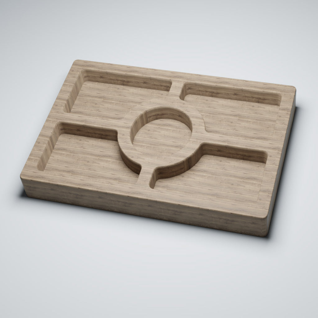 Tray, Bowl & Catchall Router Templates — Crafted Elements