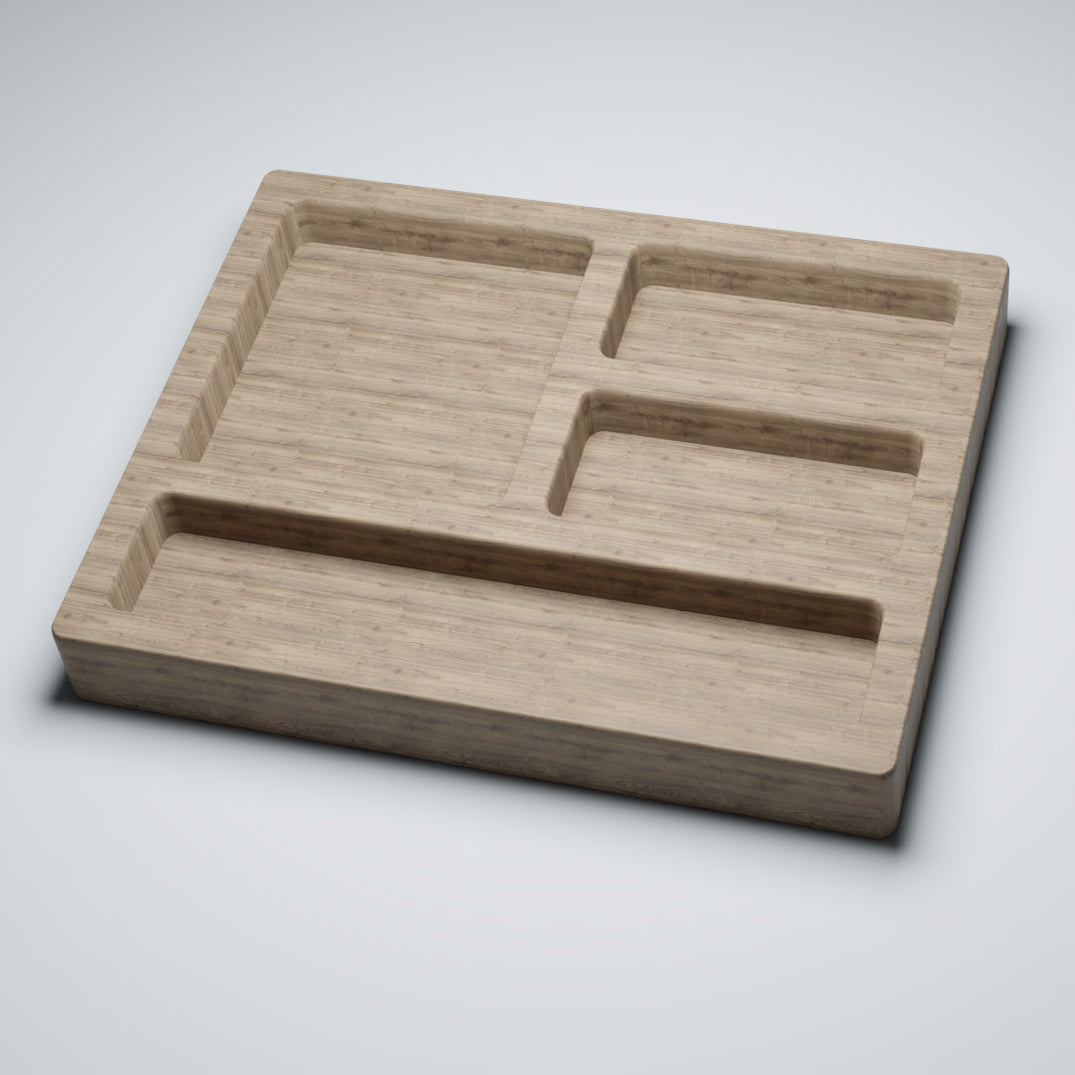 Tray, Bowl & Catchall Router Templates — Crafted Elements