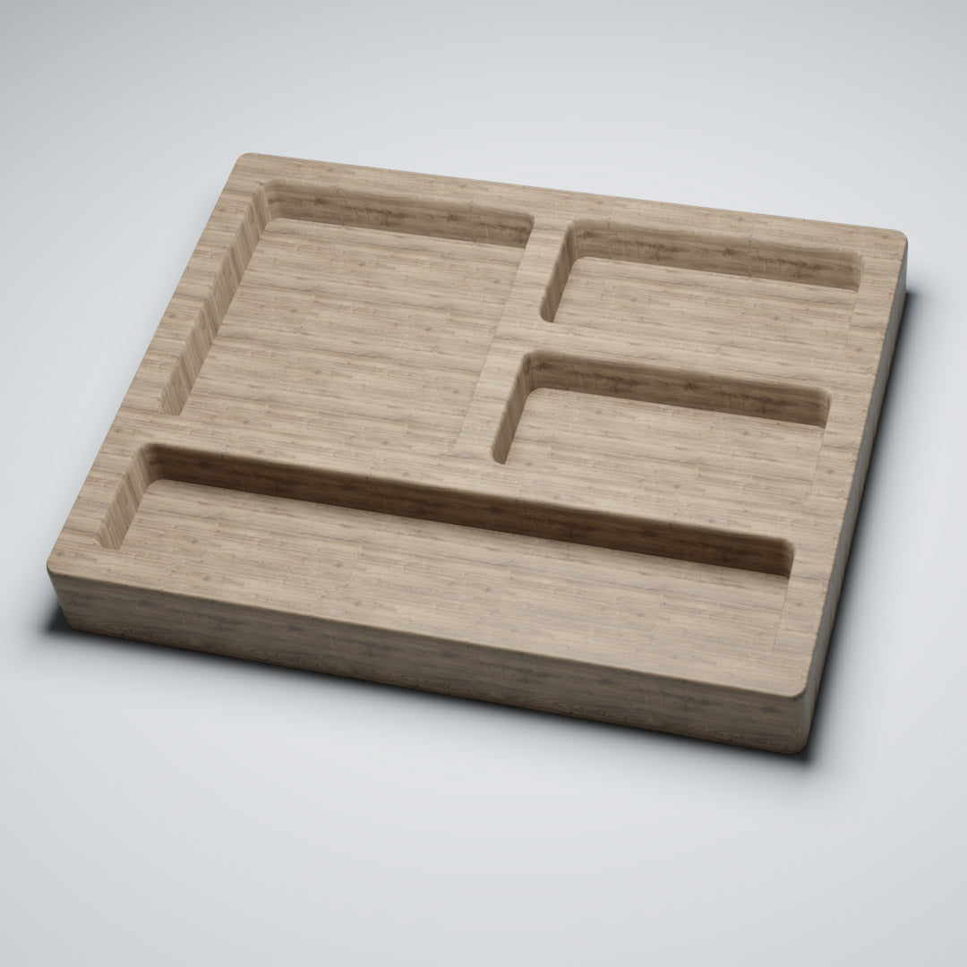 Tray, Bowl & Catchall Router Templates – Crafted Elements