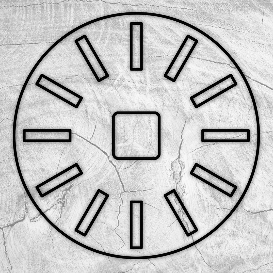 Clock Dial Router Templates — Crafted Elements