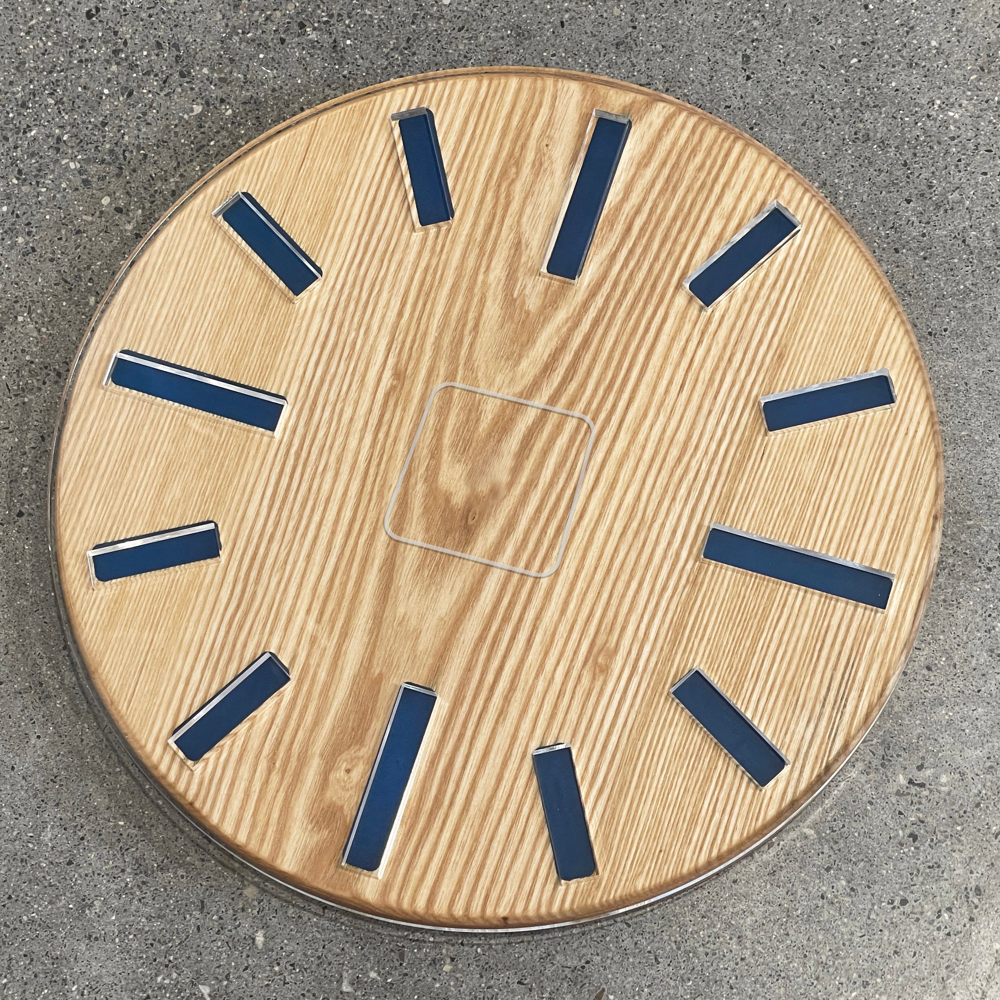 12" Circle + Clock Dials Style 2 Acrylic Router Template – Crafted Elements