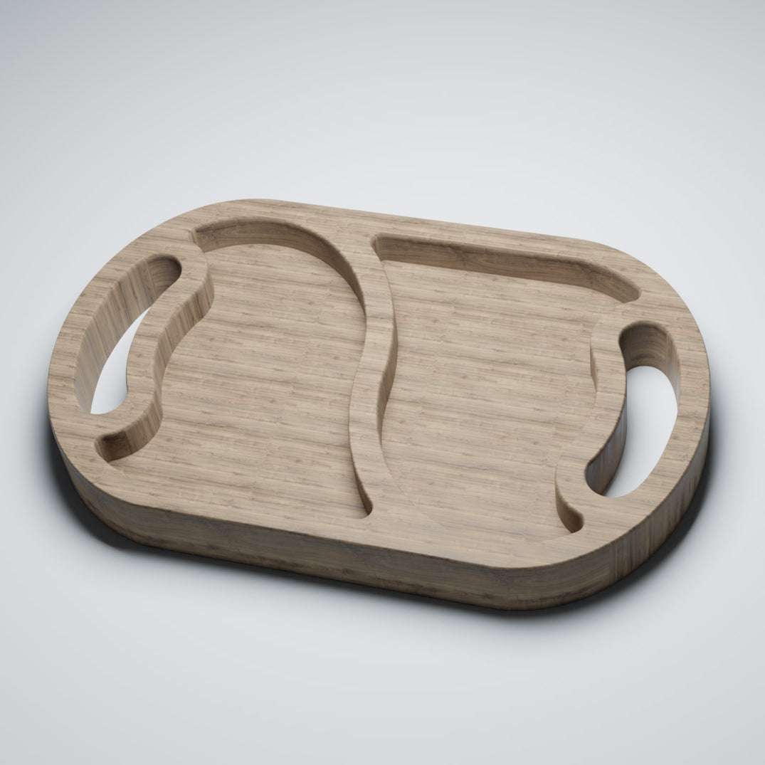 Tray, Bowl & Catchall Router Templates — Crafted Elements