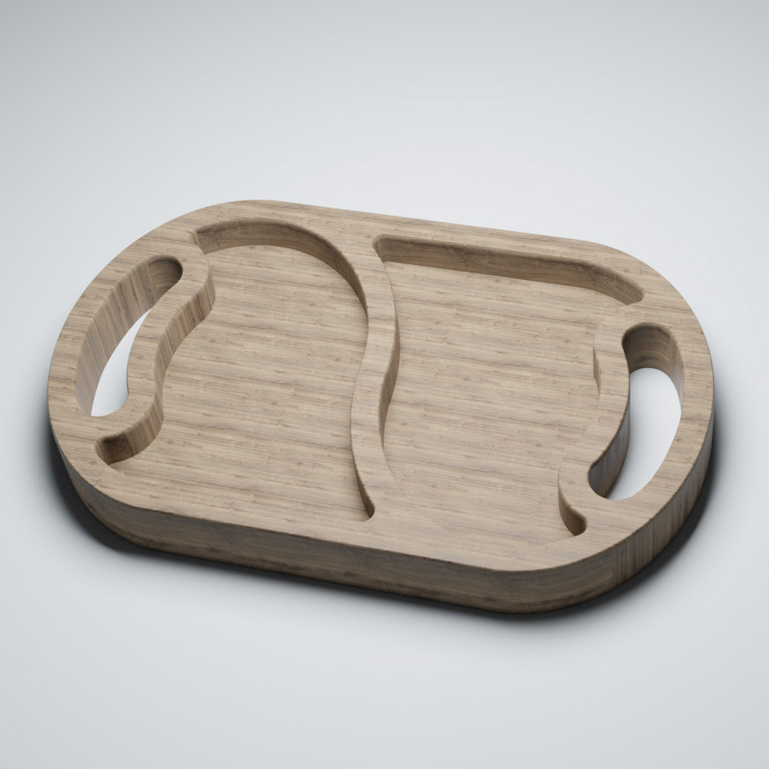 Tray, Bowl & Catchall Router Templates – Crafted Elements