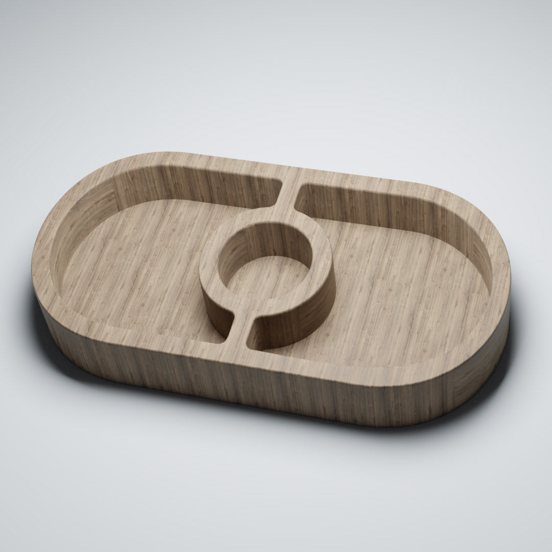 Tray, Bowl & Catchall Router Templates – Crafted Elements