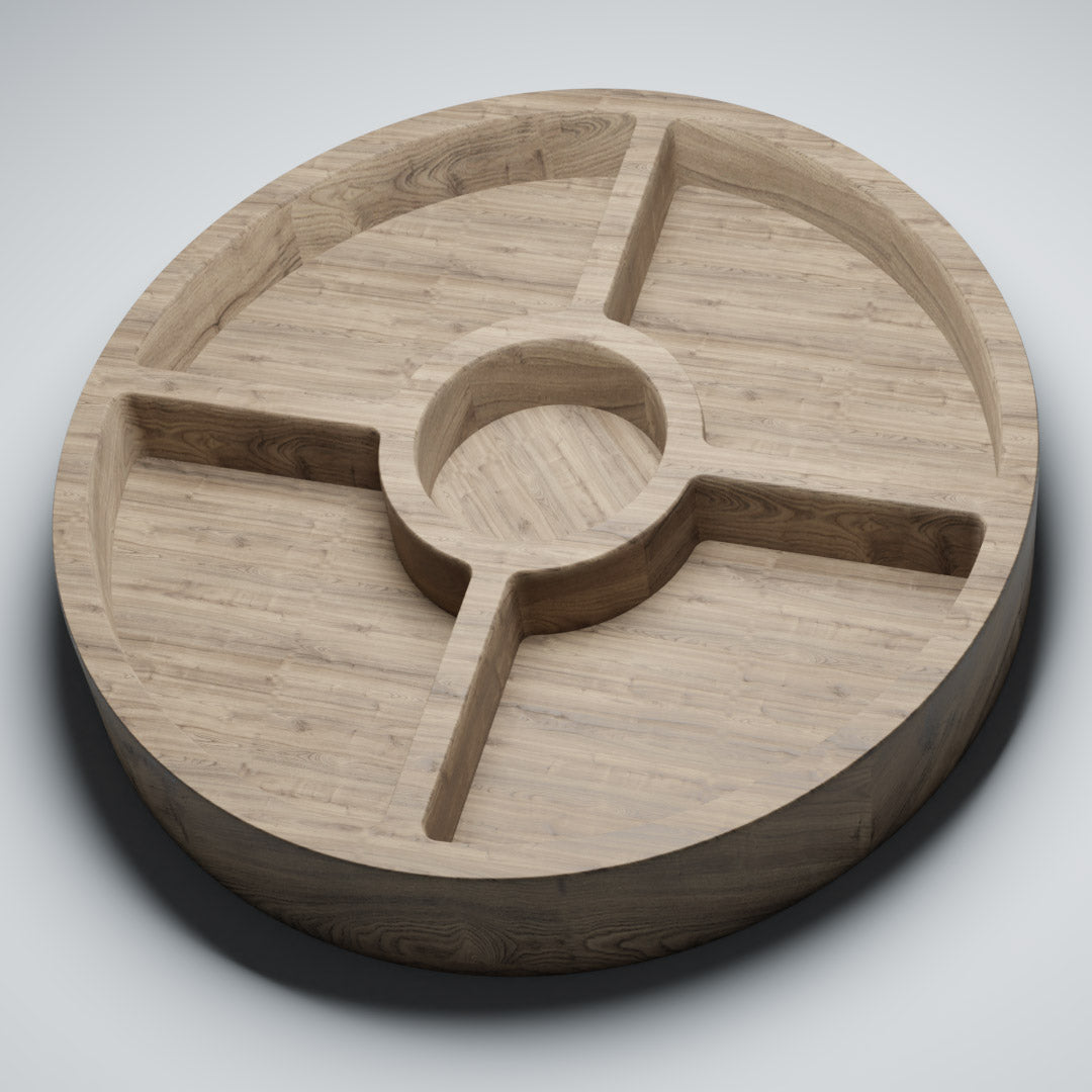 Tray, Bowl & Catchall Router Templates – Crafted Elements