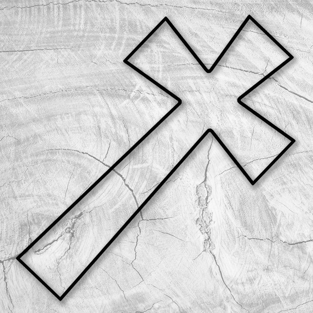 15x8" Flared Cross Acrylic Router Template — Crafted Elements