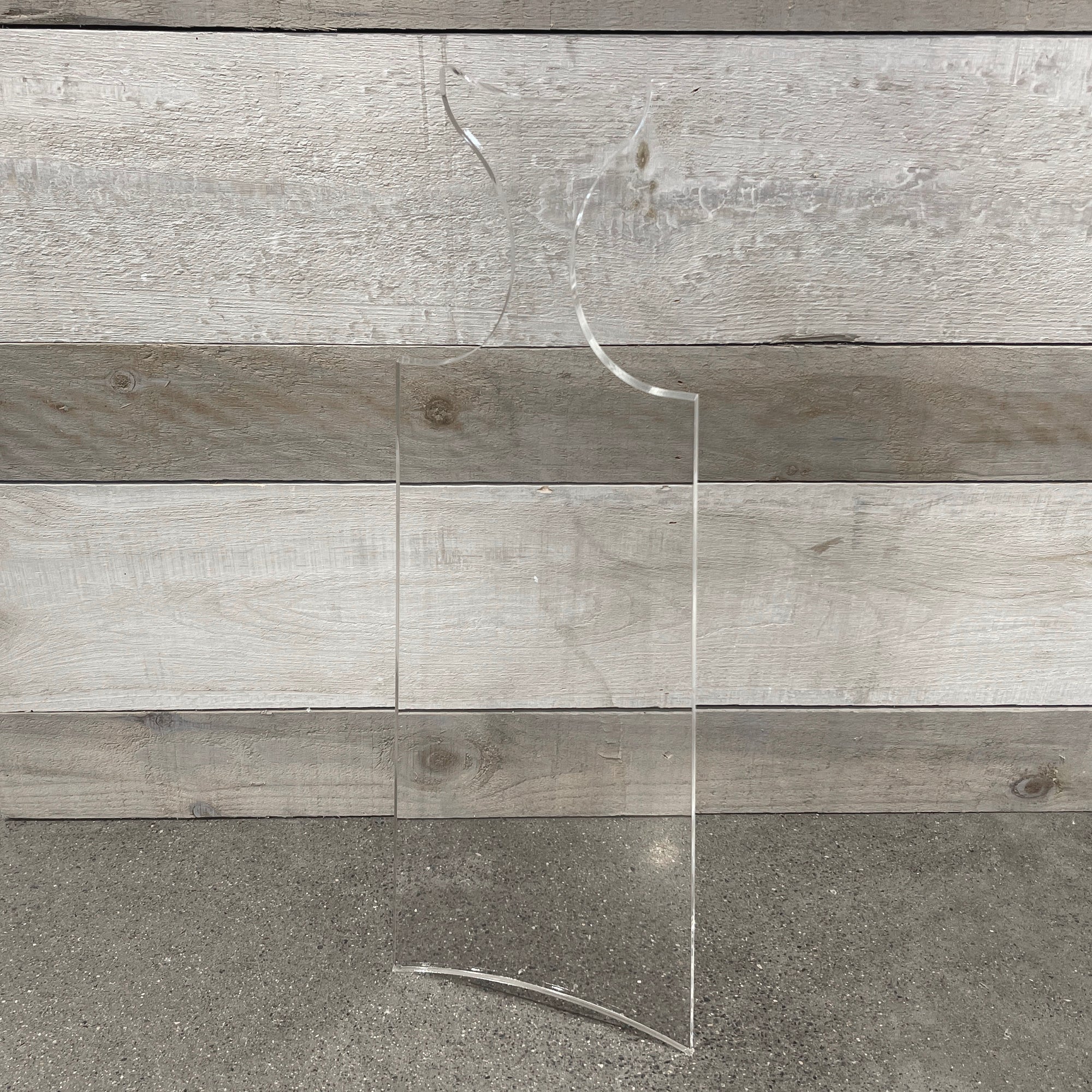 17.6x6.25" Small Fishtail Charcuterie Board Acrylic Router Template ...