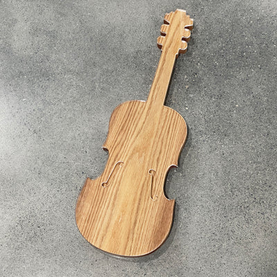 23.0x8.3" Fiddle - Violin Serving Board Acrylic Router Template ...