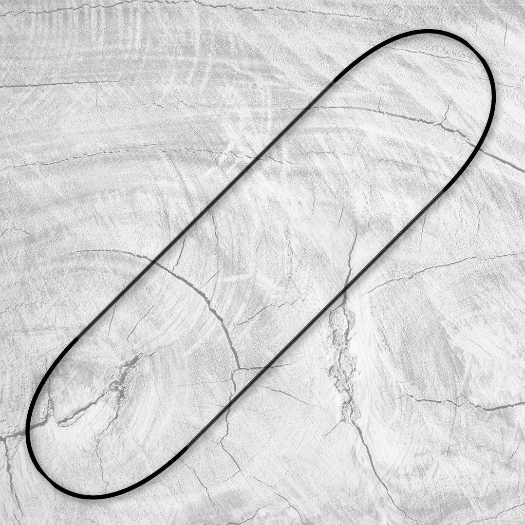 31.75x8.125" Popsicle Skateboard Acrylic Router Template — Crafted Elements