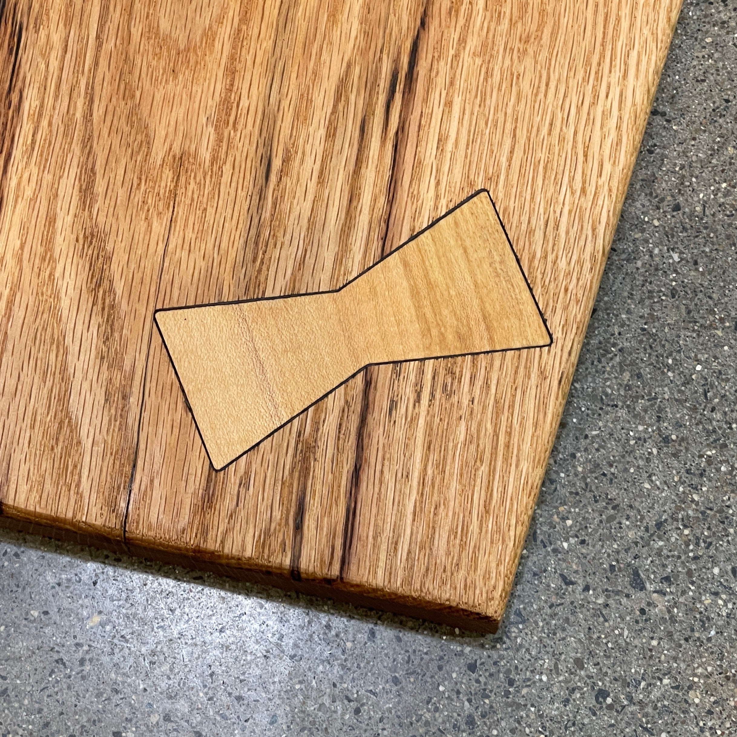 Classic Bow Tie Inlay Acrylic Router Template - Butterfly Template 1 ...