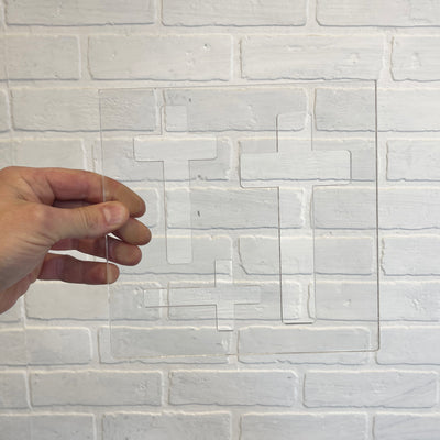 Cross Inlay Acrylic Router Template - 3 Cross Sizes – Crafted Elements