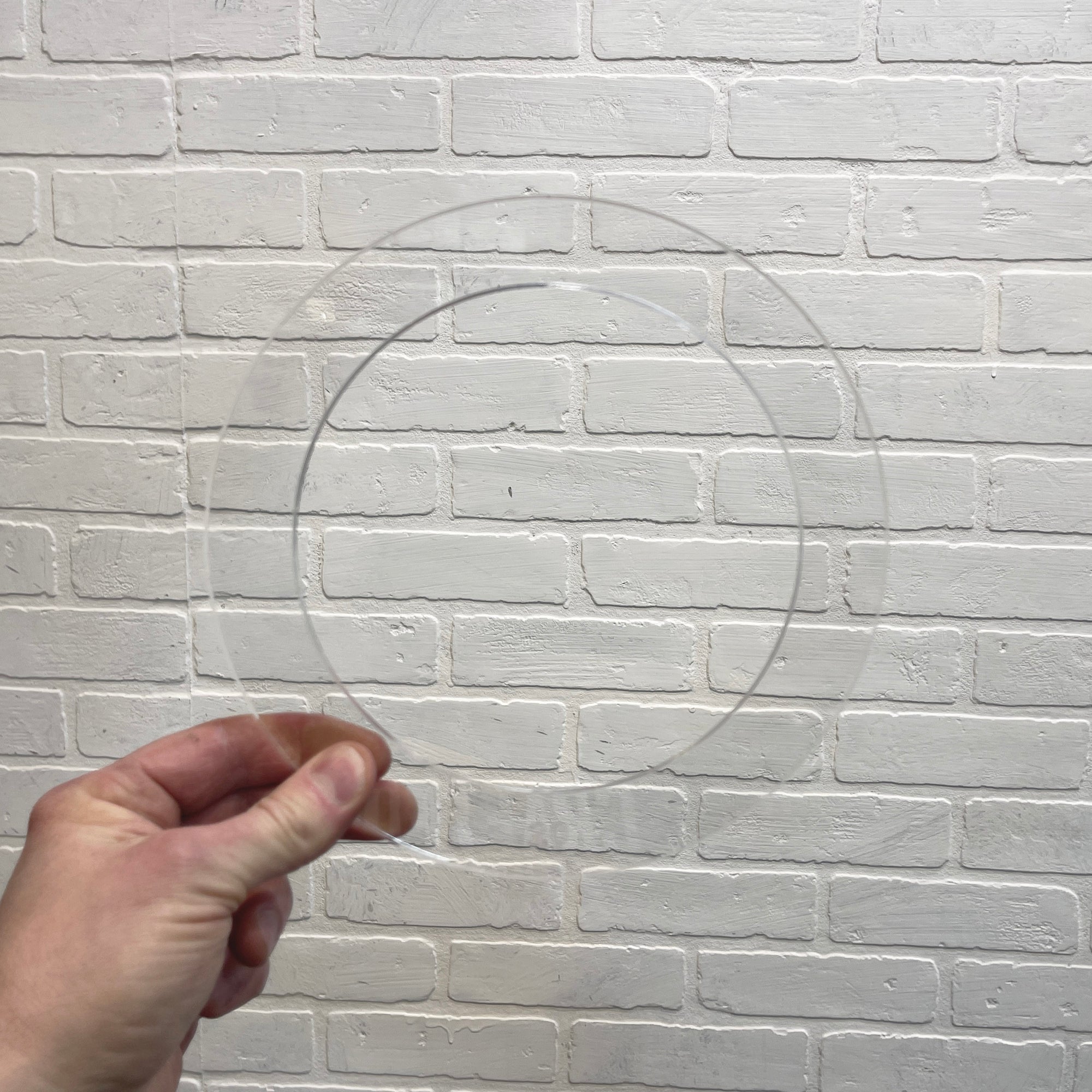 8.0x8.0" Medium Circle Tray 20 Acrylic Router Template – Crafted Elements