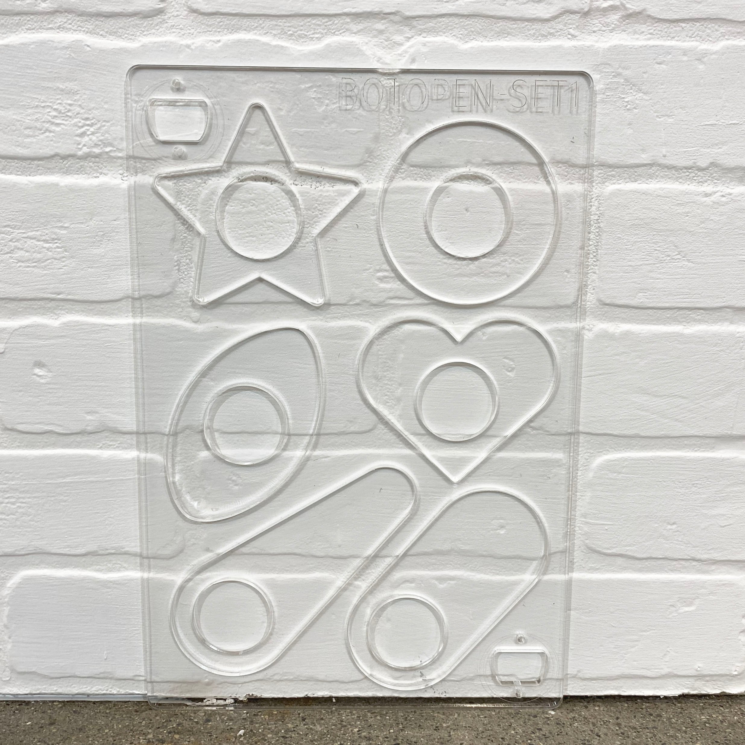 Bottle Opener Template Set 1 - 6 Bottle Opener Acrylic Router Template ...