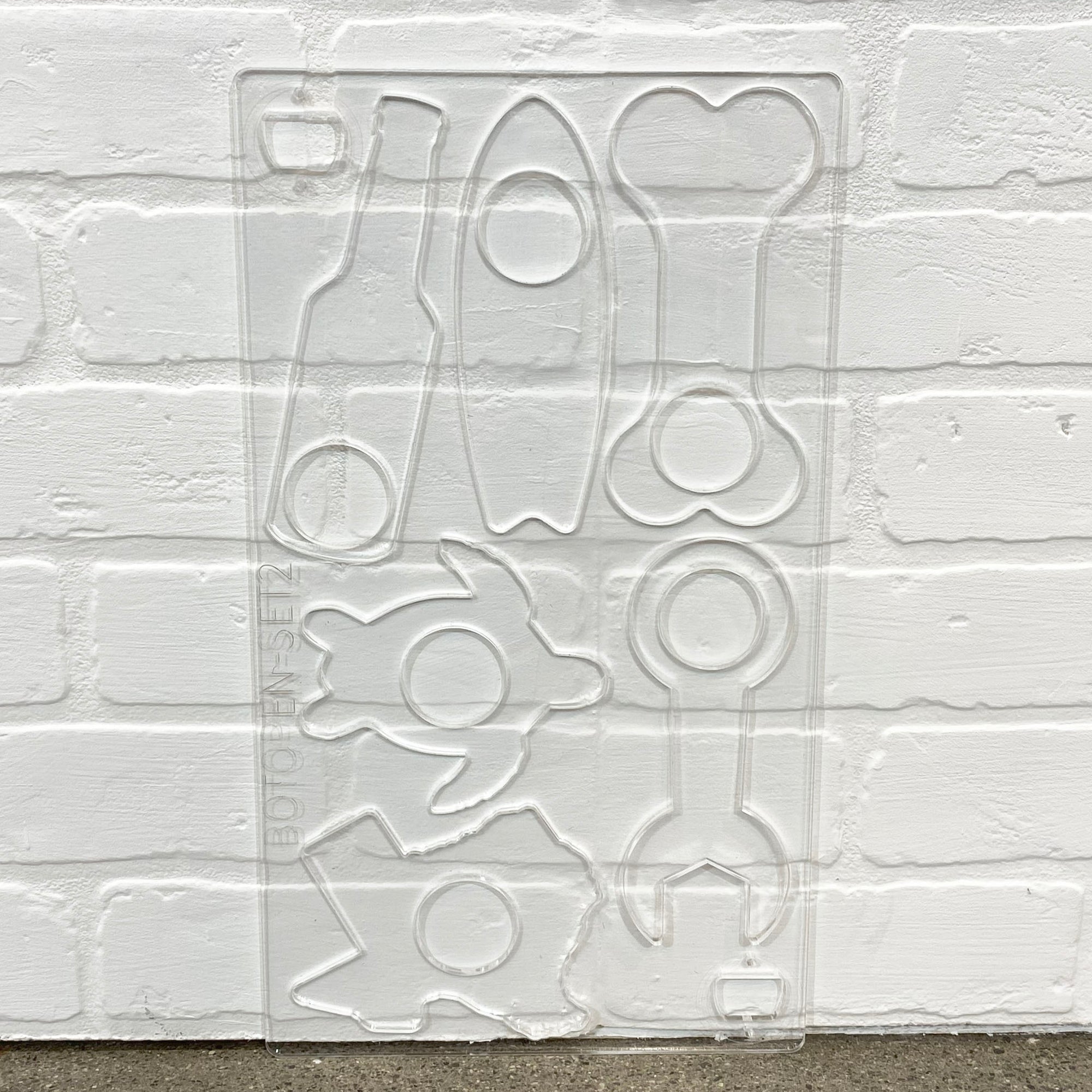 Set 2 - 6 Bottle Opener Acrylic Router Templates – Crafted Elements