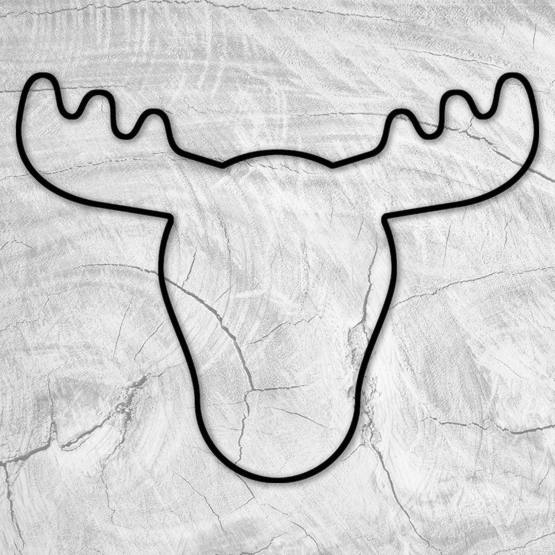 15.75x11.75" Reindeer Head Acrylic Router Template [Limited Edition ...